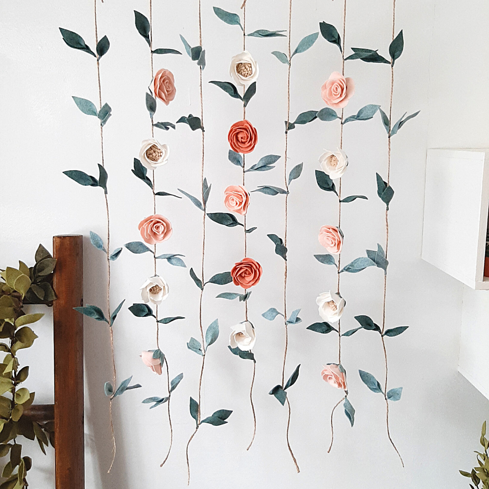 Flower Backdrop Vertical Garden - The Tsubaki