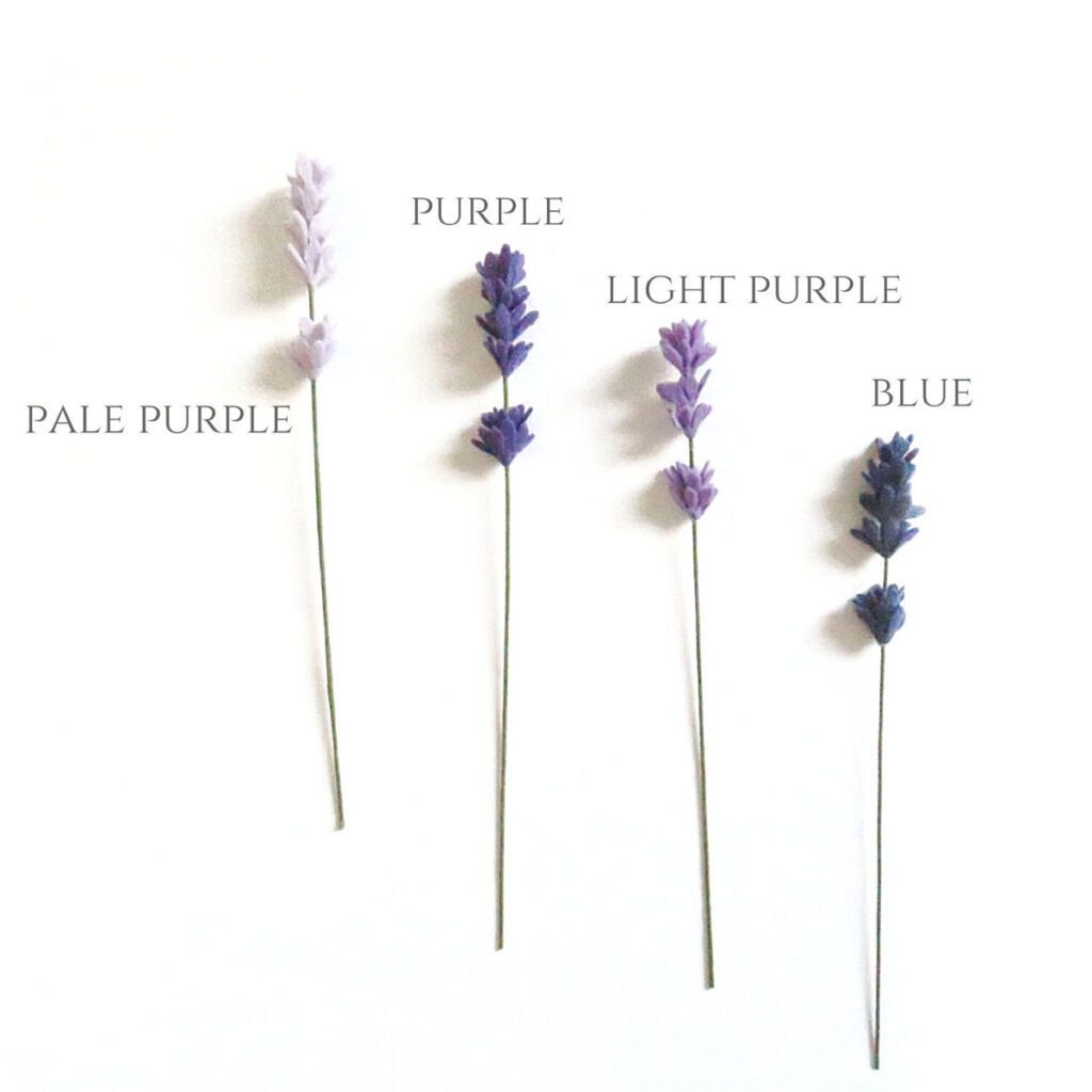 Mini Lavender Flower Single Stem - The Tsubaki