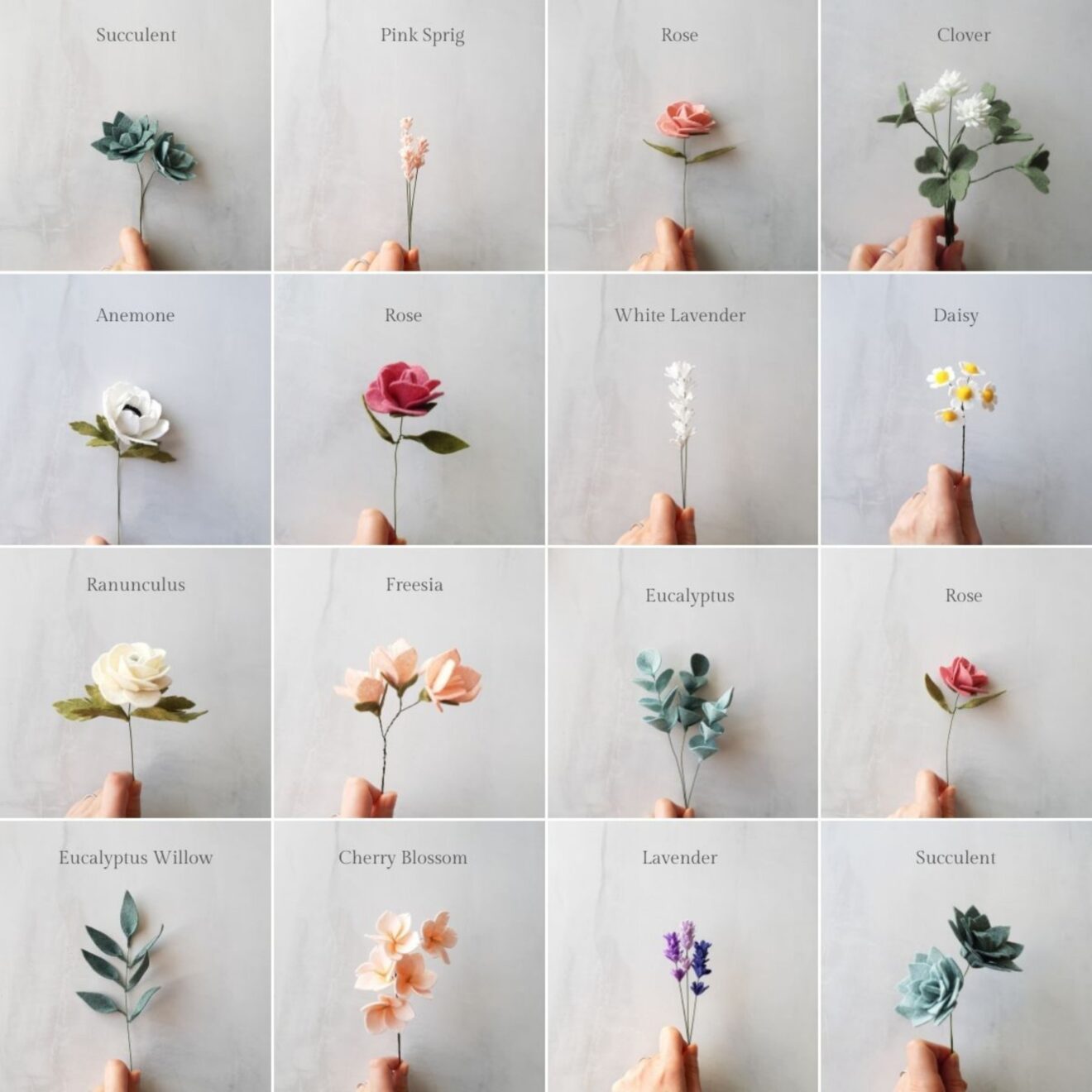 Mini Lavender Flower Single Stem - The Tsubaki