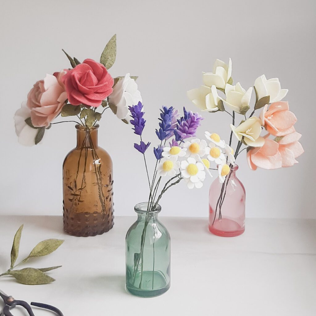 Mini Lavender Flower Single Stem - The Tsubaki