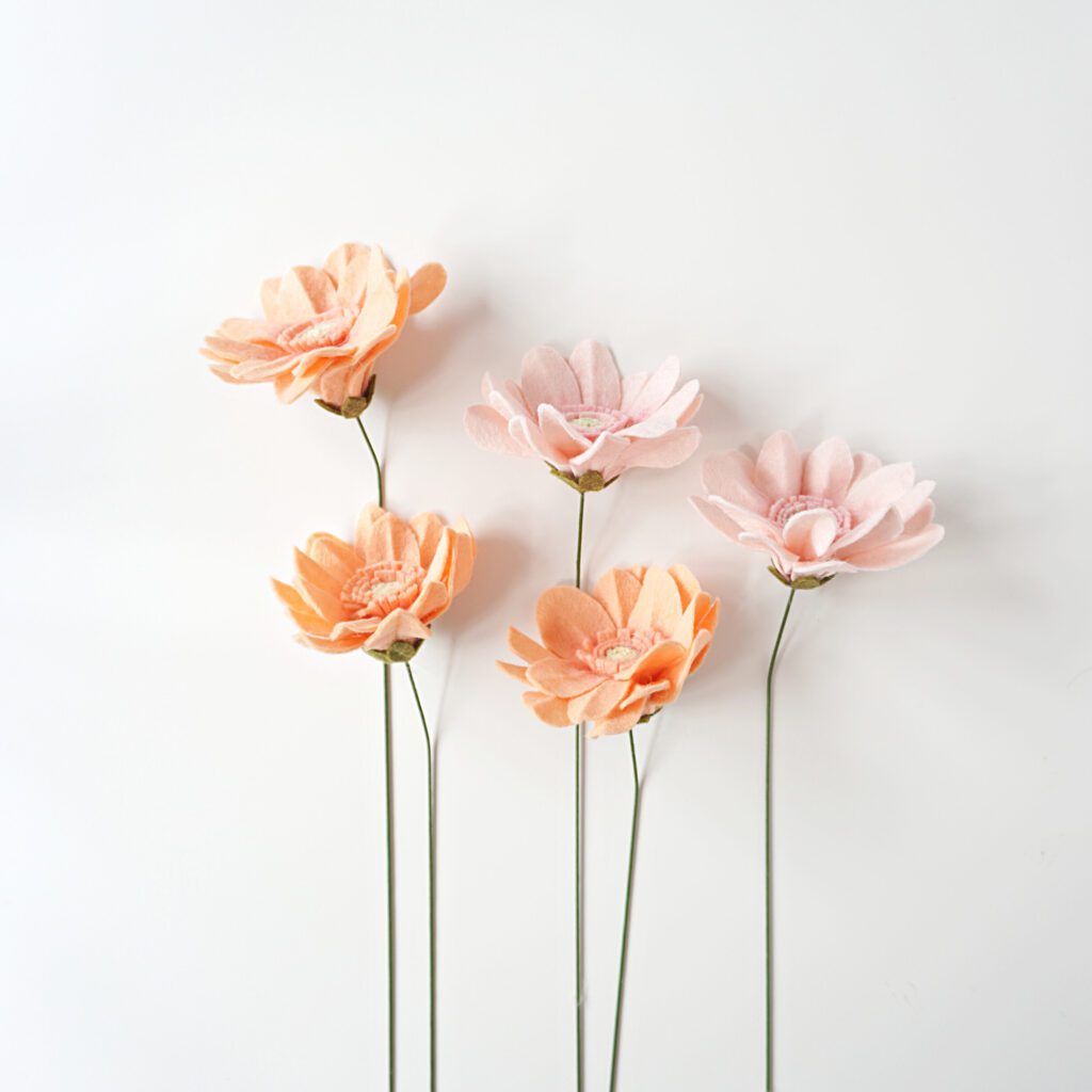 Mini Gerbera Flower Single Stem - The Tsubaki