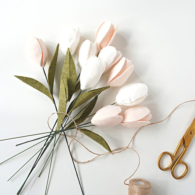 Mini Tulip Flower Single Stem - The Tsubaki