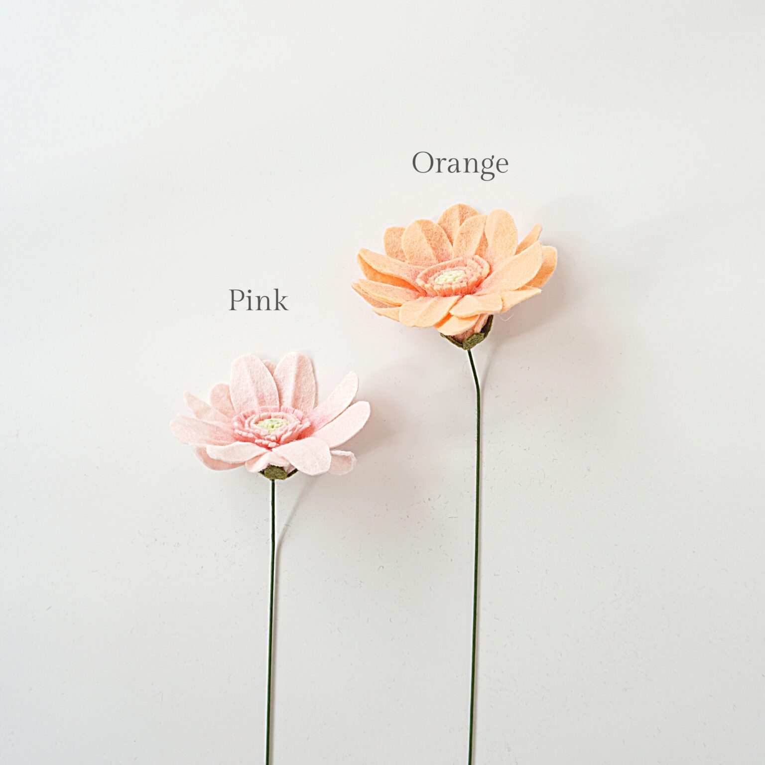 Mini Gerbera Flower Single Stem - The Tsubaki