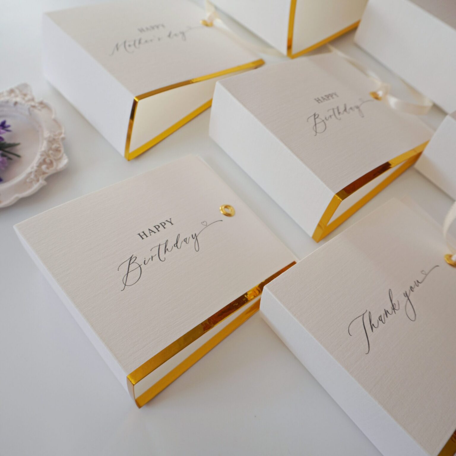Greeting Card with Super Mini Sakura - The Tsubaki